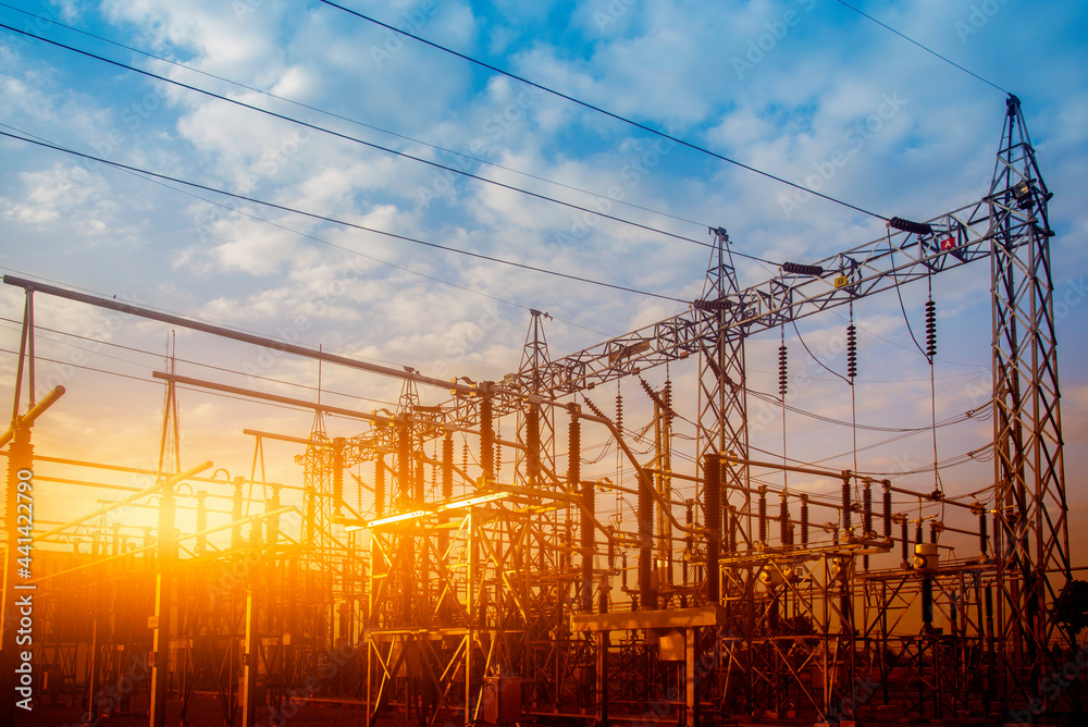 Main Power Plant Energy ideas And energy saving Stock Photo | Adobe Stock