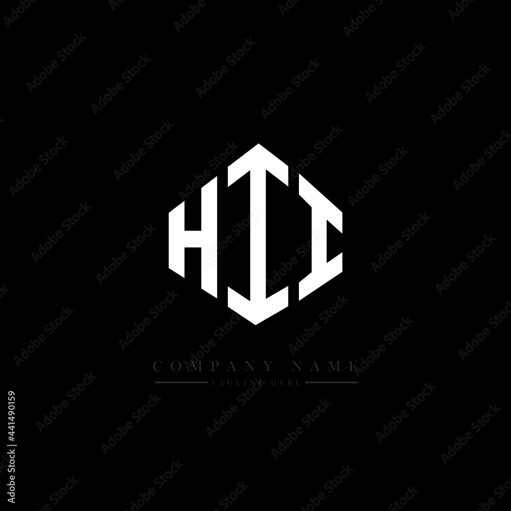 HII letter logo design with polygon shape. HII polygon logo monogram ... HII letter logo design with polygon shape. HII polygon logo monogram ...