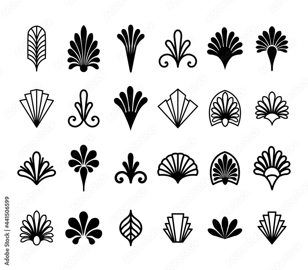 Art Deco Vector Designs