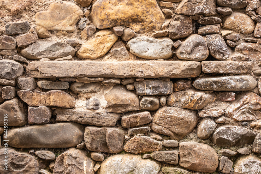 Stone block wall texture. Stone wall, construction, photographic ...
