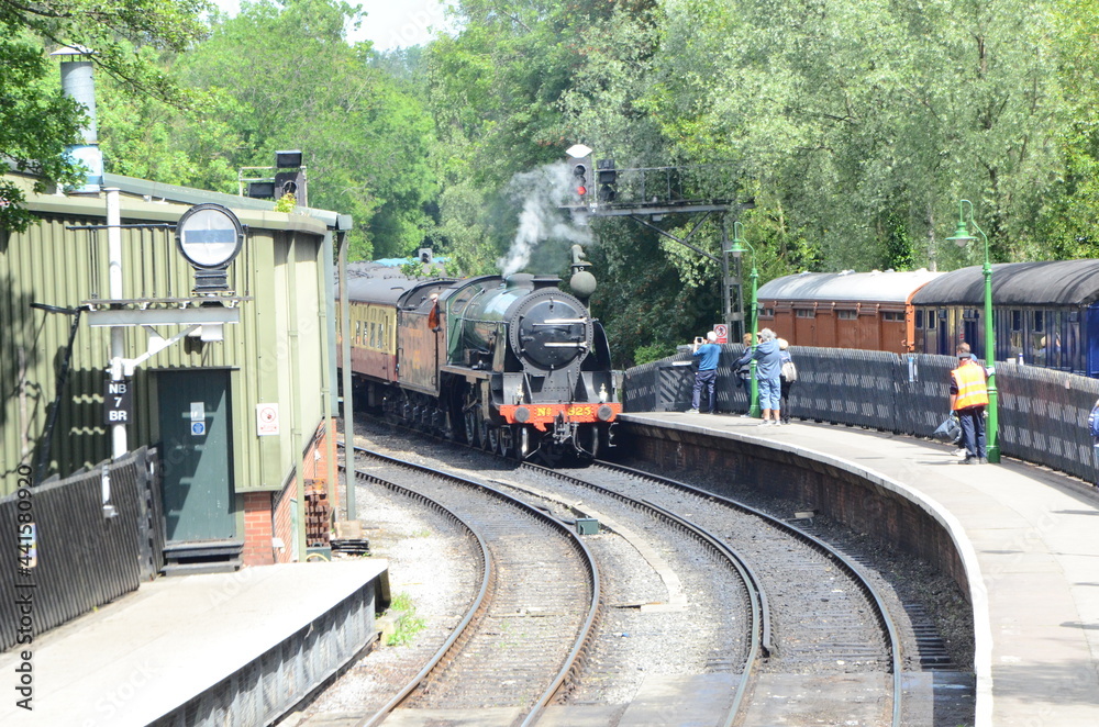 pickering vintage railway station, North Yorkshire Moors Railway ...
