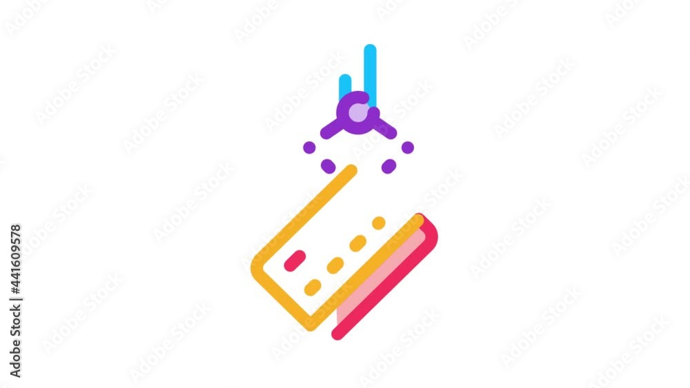 Credit Card Theft Icon Animation. color Credit Card Theft animated icon ...