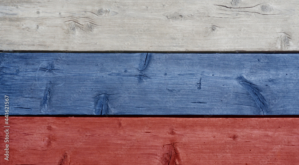 Russian flag background wood texture Stock Illustration | Adobe Stock