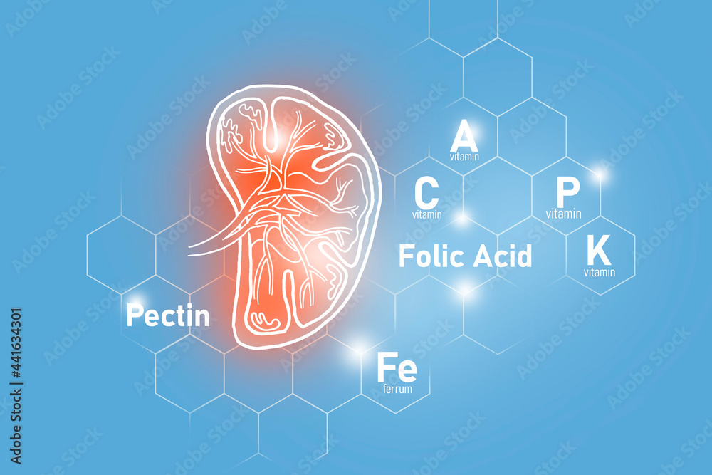 Essential nutrients for Spleen health including Pectin, Folic Acid ...