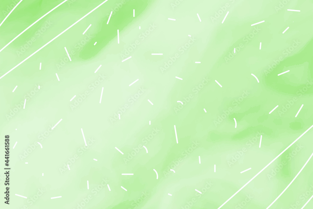 Abstract green watercolor gradient vector background. Light texture ...