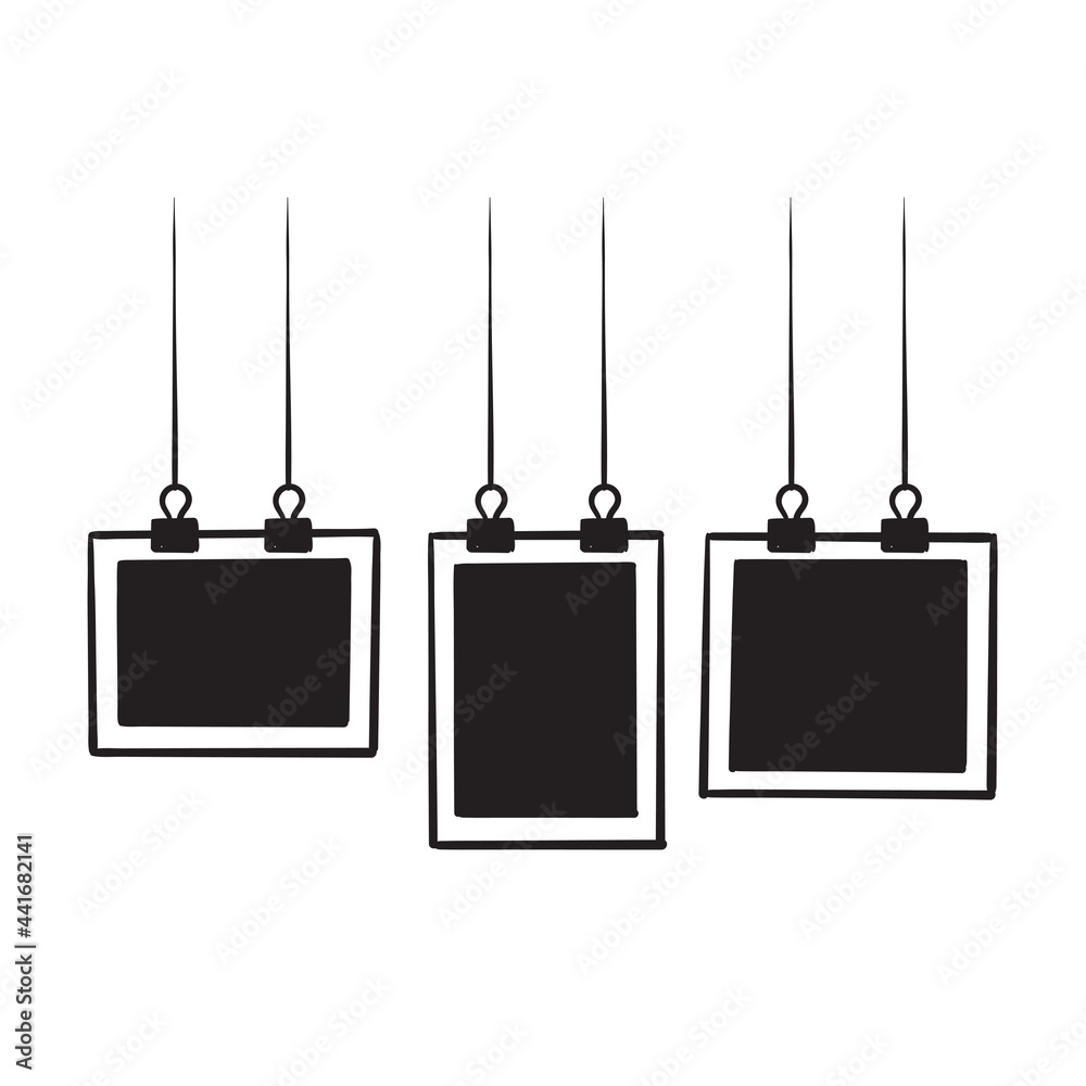 Hanging Doodle Frames