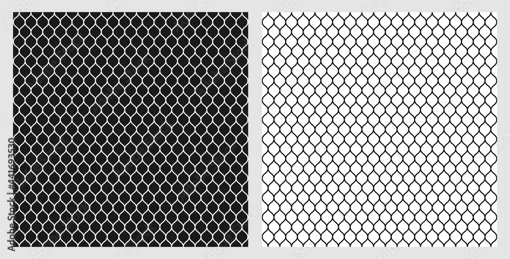 Seamless Cage. Grill. Mesh. Octagon vector Background pattern isolated ... Seamless Cage. Grill. Mesh. Octagon vector Background pattern isolated ...
