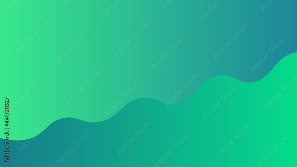 Abstract minimal and modern gradient circle background. Green and dark ...