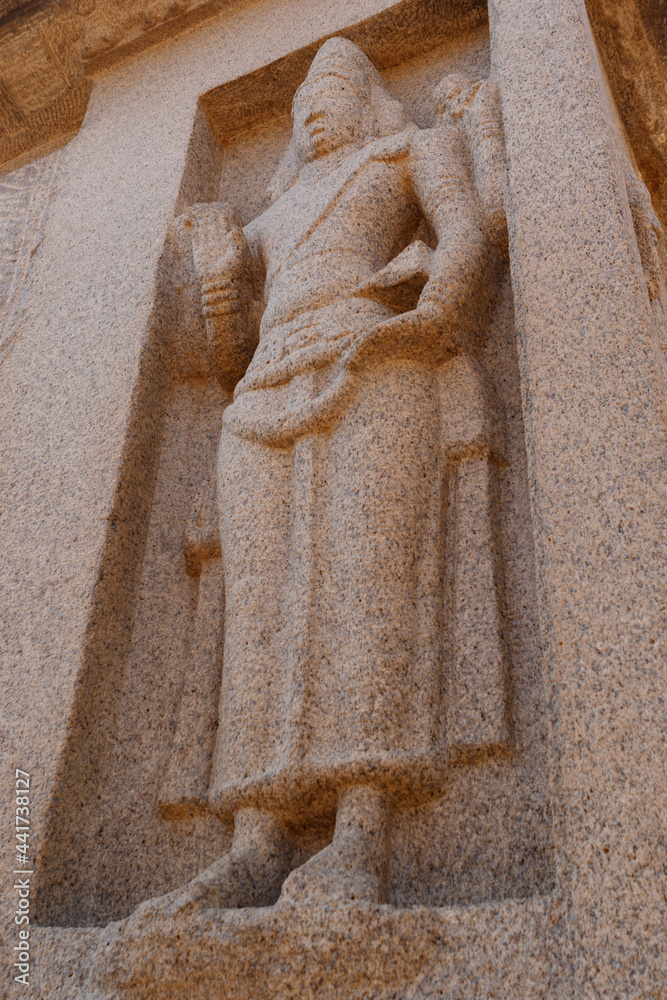 Female figure, Arjuna Ratha, Pancha Rathas (Five Rathas) of ...