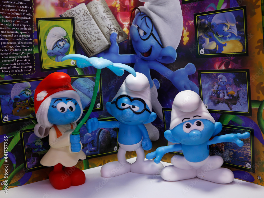 The smurfs. SmurfWillow, Philosopher and hefty. Smurfette from the ...
