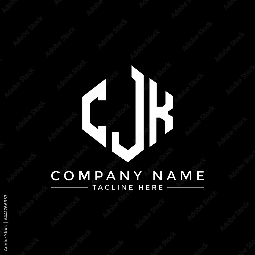 CJK letter logo design with polygon shape. CJK polygon logo monogram ...