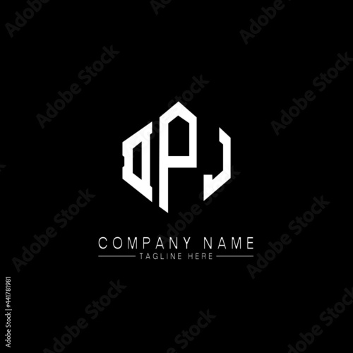 DPJ letter logo design with polygon shape. DPJ polygon logo monogram ... DPJ letter logo design with polygon shape. DPJ polygon logo monogram ...