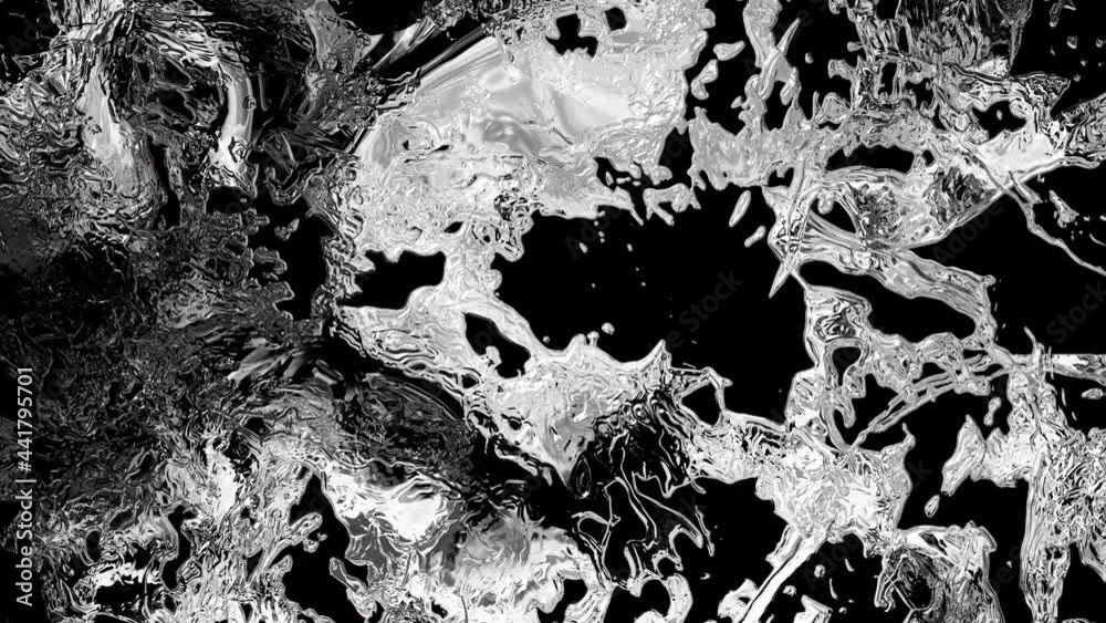 Abstract Black to White Grunge Fluid Flow Transition Background. Visual ...