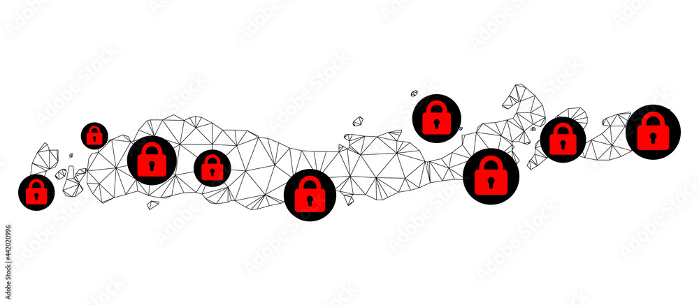 Polygonal mesh lockdown map of Indonesia - Flores Islands. Abstract ... Polygonal mesh lockdown map of Indonesia - Flores Islands. Abstract ...