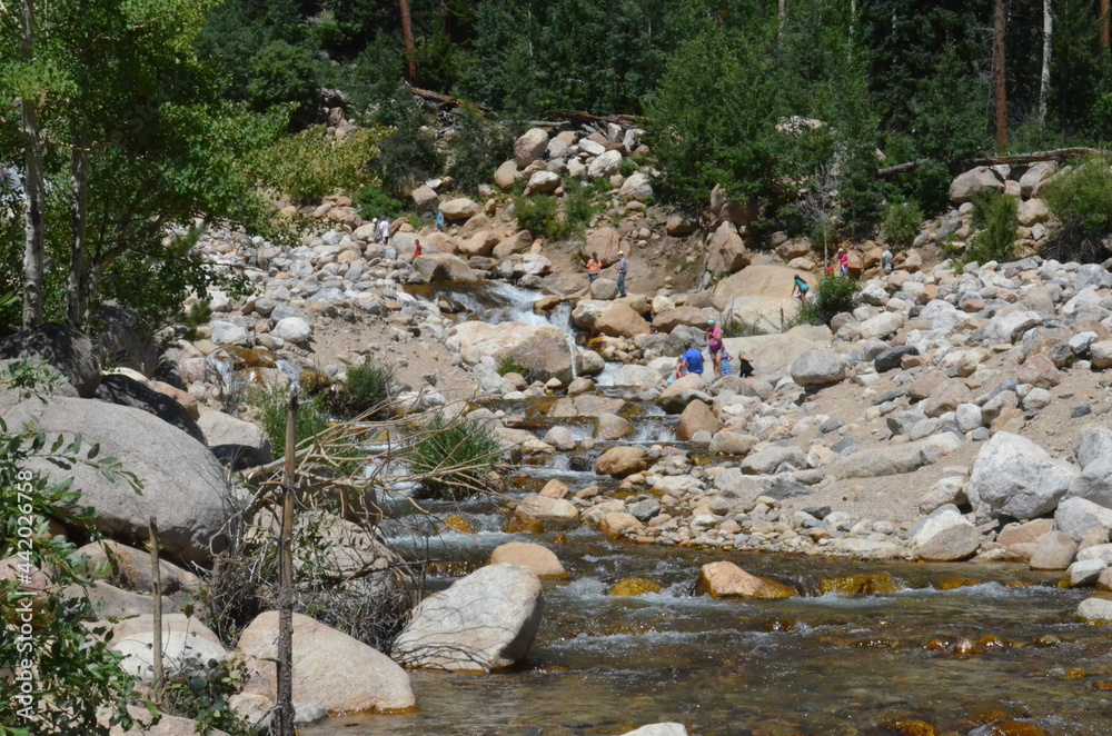water, river, nature, stream, forest, rocks, landscape, waterfall ...