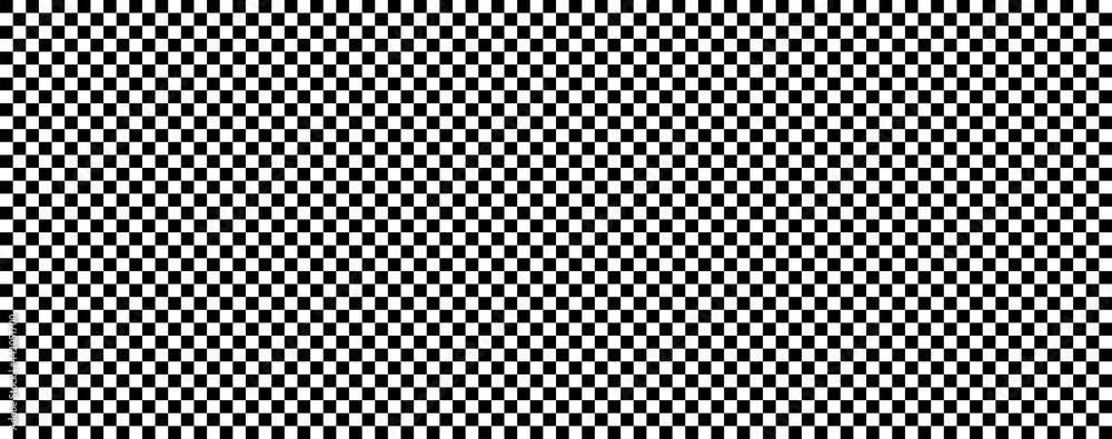 Black and white checkered patteren Stock Vector | Adobe Stock