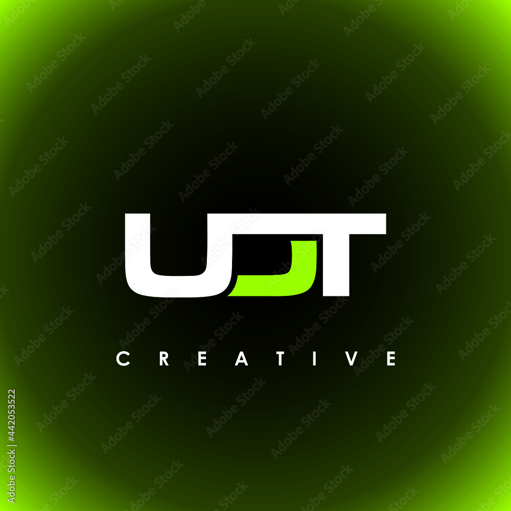 UDT Letter Initial Logo Design Template Vector Illustration Stock ...