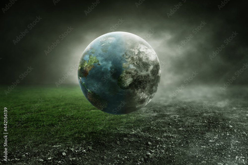 Global warming. Earth climate change Stock Photo | Adobe Stock