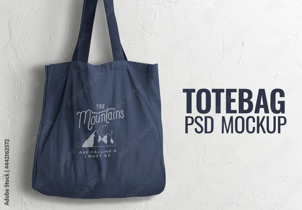 Editable Tote Bag Mockup Stock Template | Adobe Stock