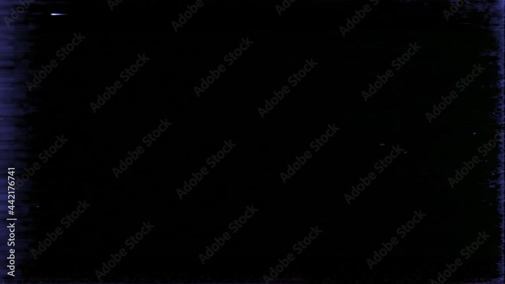 VHS Glitch Vertical lines on the sides of the screen, TV Defects and ...