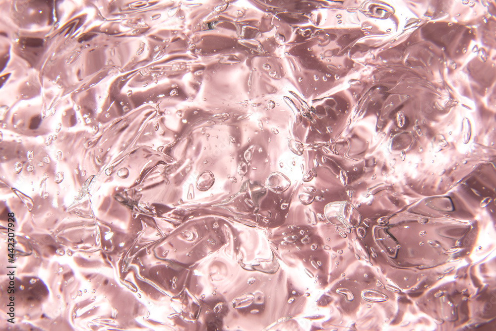 Transparent liquid Gel serum texture. Make-up and cosmetics texture ...