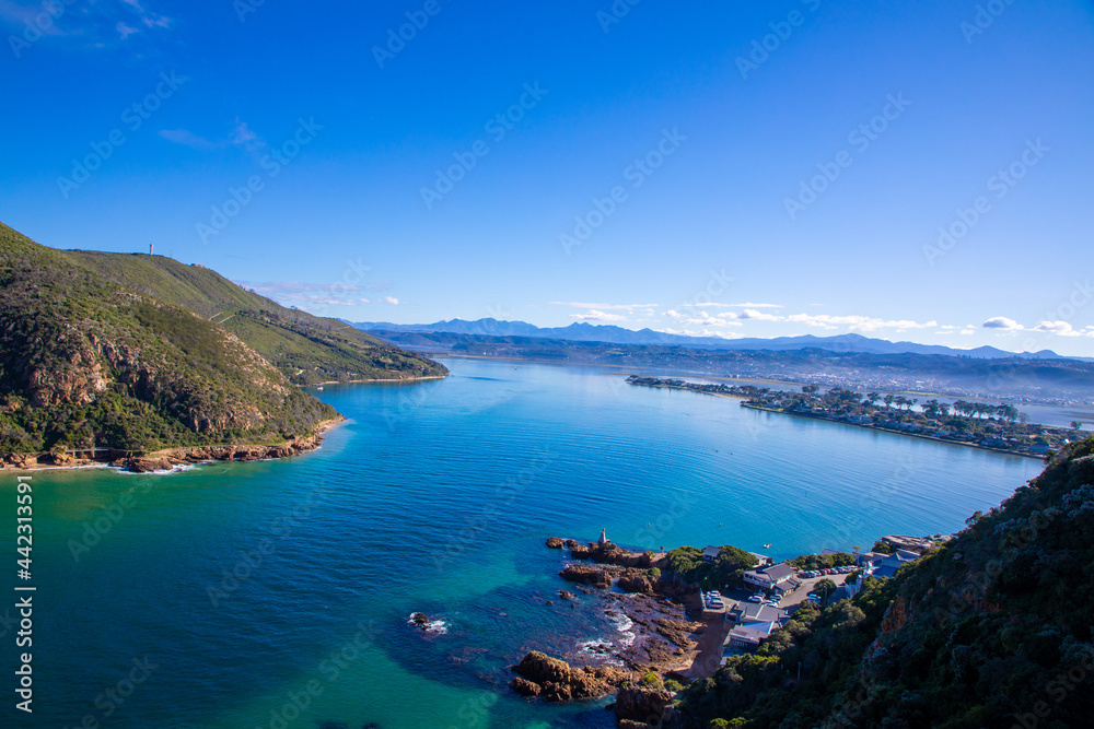 Knysna Lagoon as seen from the Heads Stock Photo | Adobe Stock