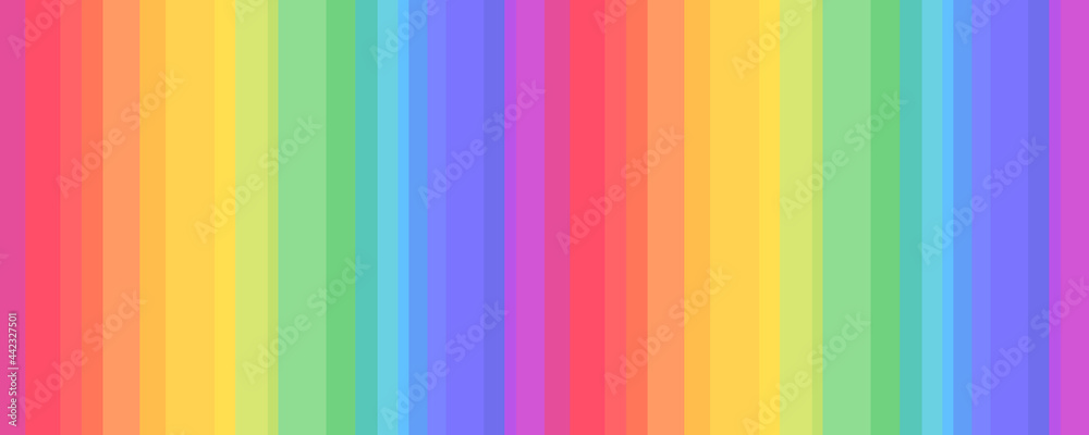 Rainbow striped pattern. Colored background. Seamless abstract texture ...
