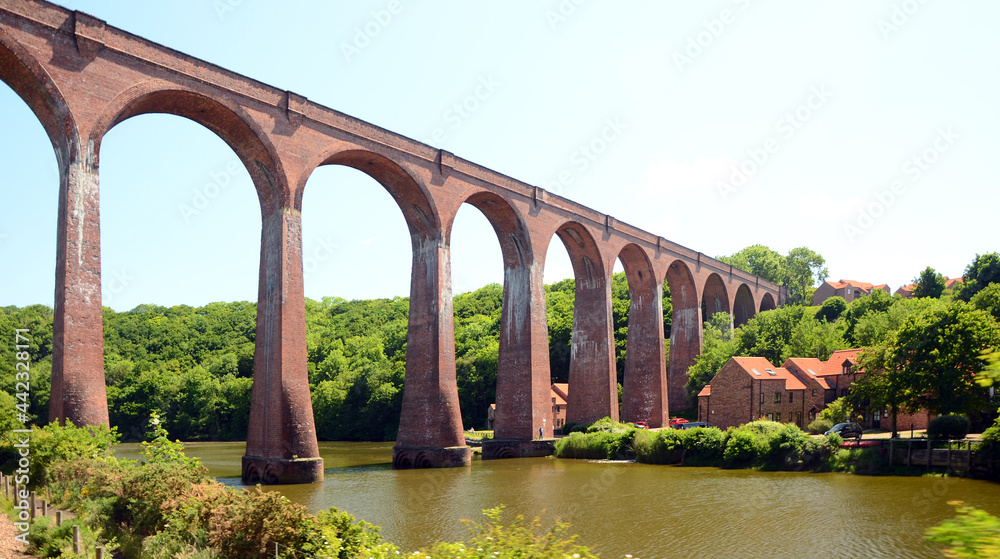 Larpool Viaduct, also known as the Esk Valley Viaduct is a 13 arch ...