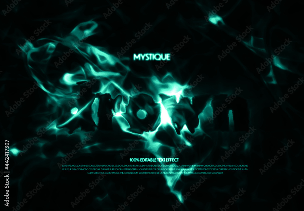 Water and Fire Distortion Text Effect Stock Template | Adobe Stock
