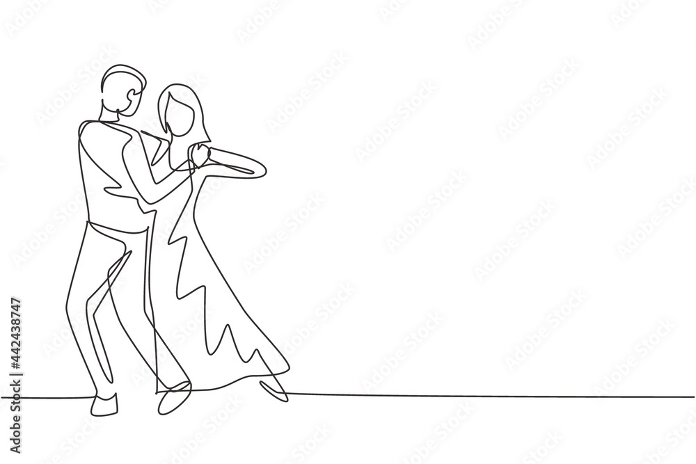Waltz Dancing Drawing