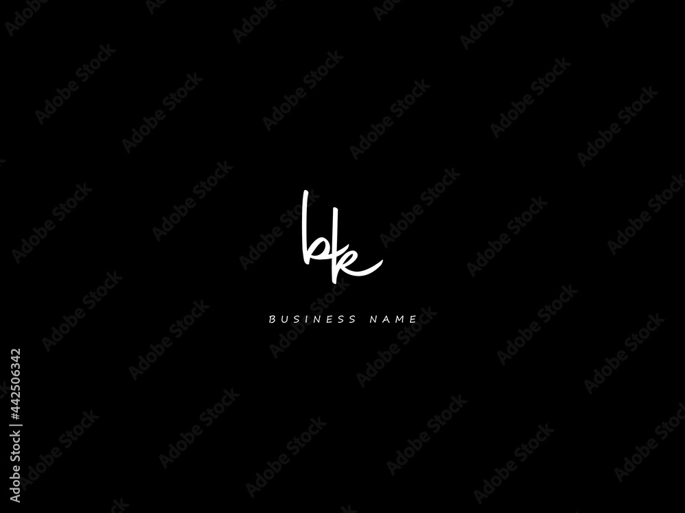 Letter BK Logo, signature bk logo icon vector for your business Stock ...