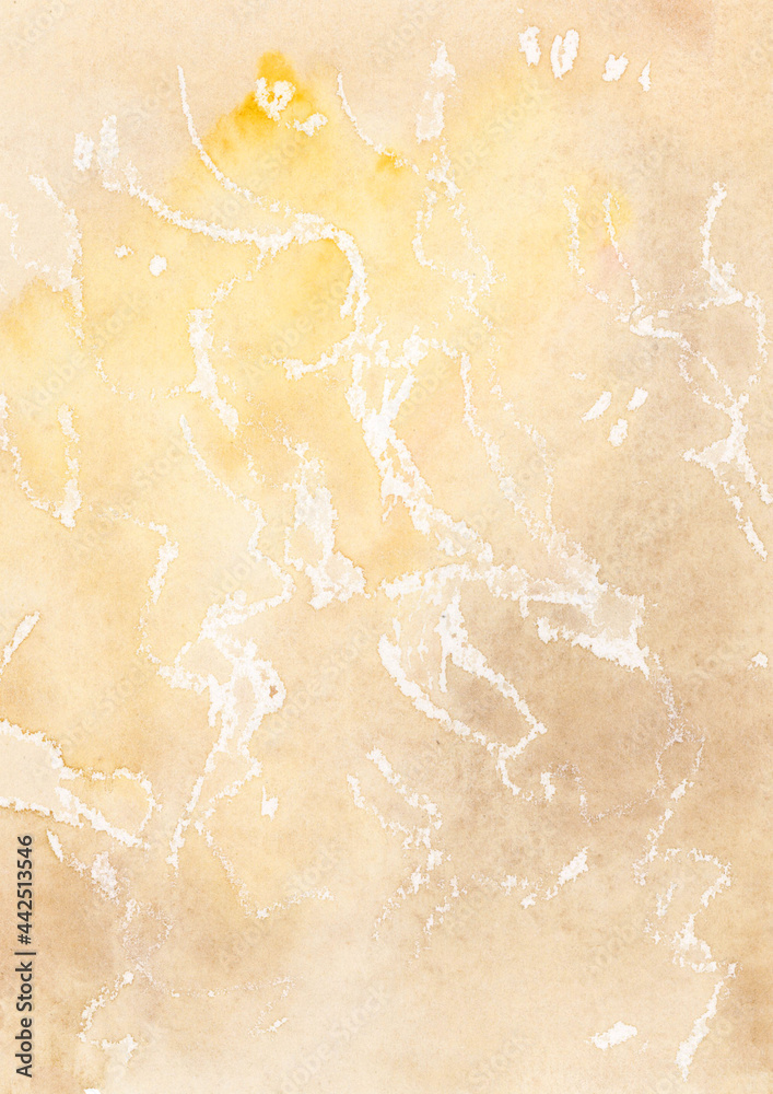 watercolor sandy backgrounds clipart, Beach landscape, summer clip art ...