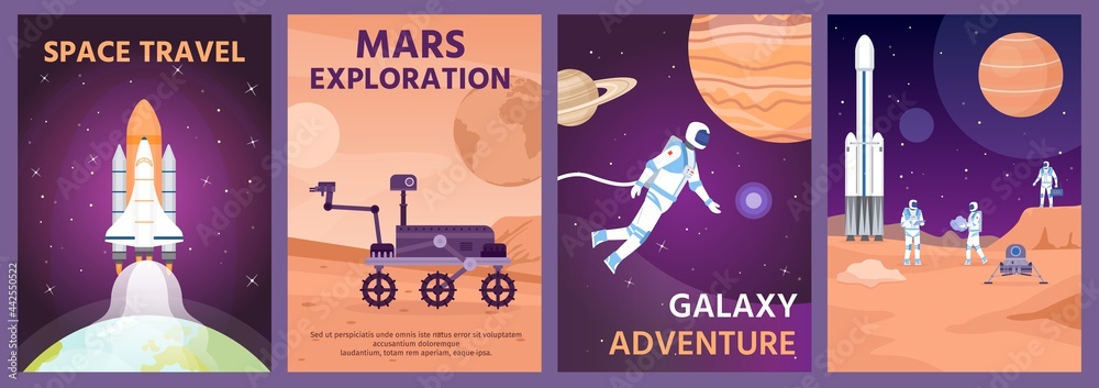 Mars Planet Banner