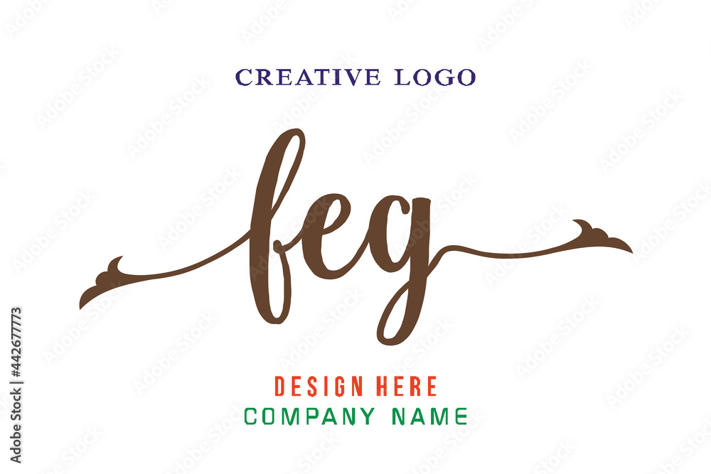 FEG lettering logo is simple, easy to understand and authoritative ...