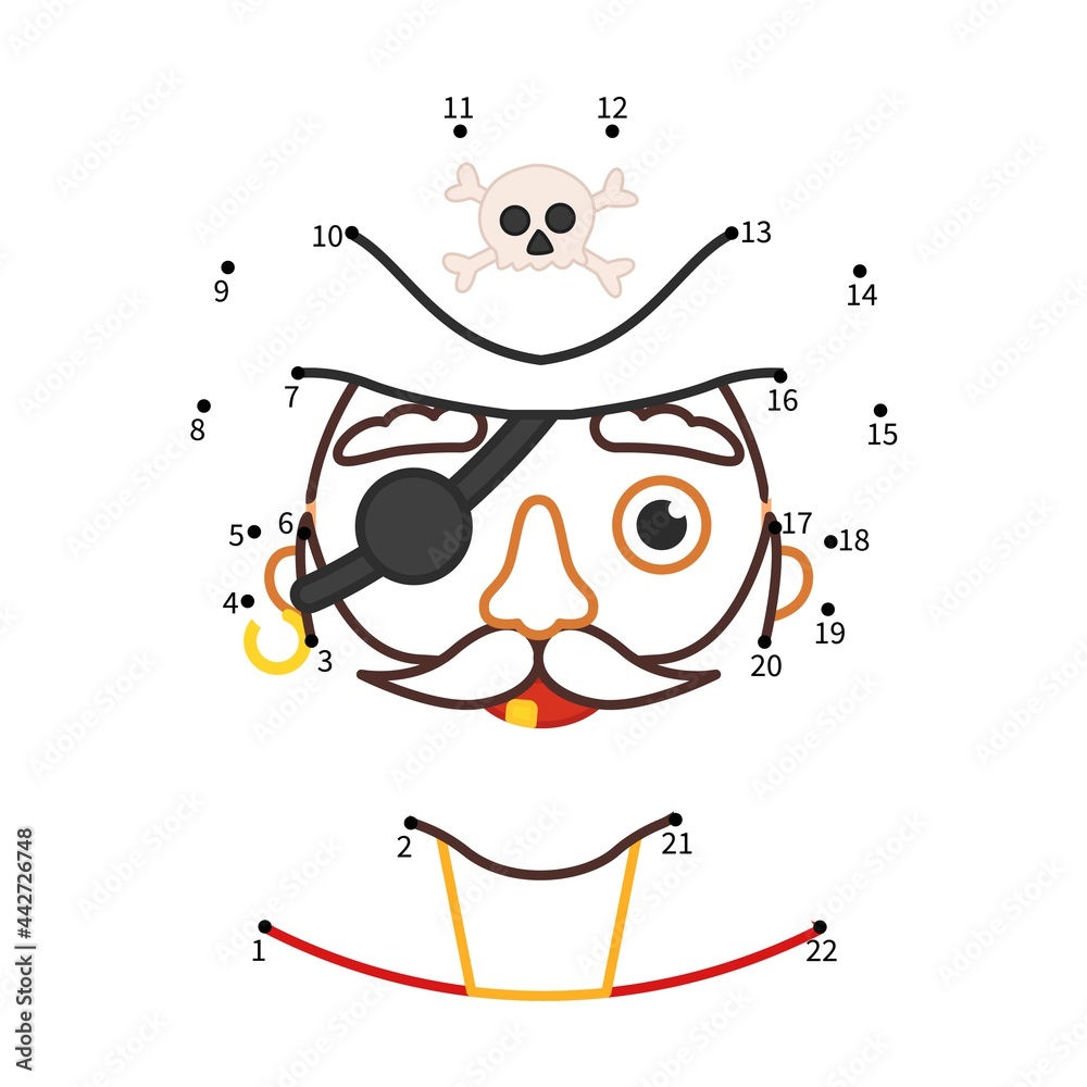 PrintEducational game for kids. Dot to dot game for children ...