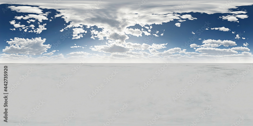 Seamless sky hdri panorama 360 degrees angle view with zenith and ...