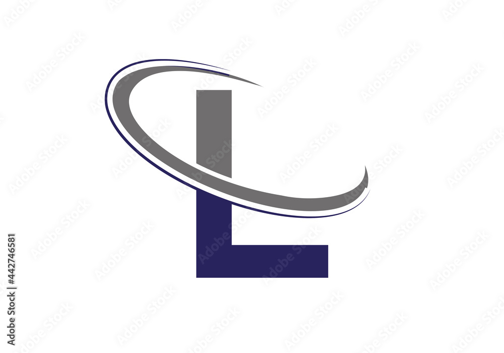 L logo for business and company identity. L letter logo vector template ...