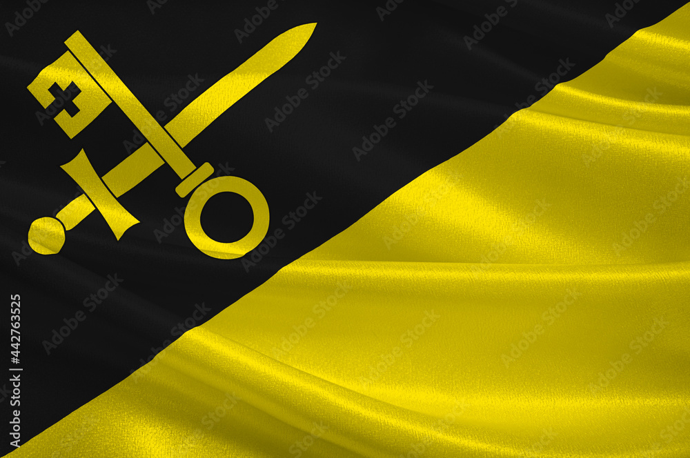 Flag of Mauren in Liechtenstein Stock Illustration | Adobe Stock