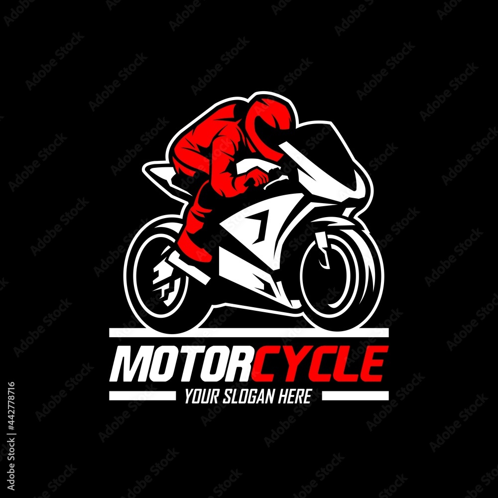 motorcycle logos Stock Vector | Adobe Stock