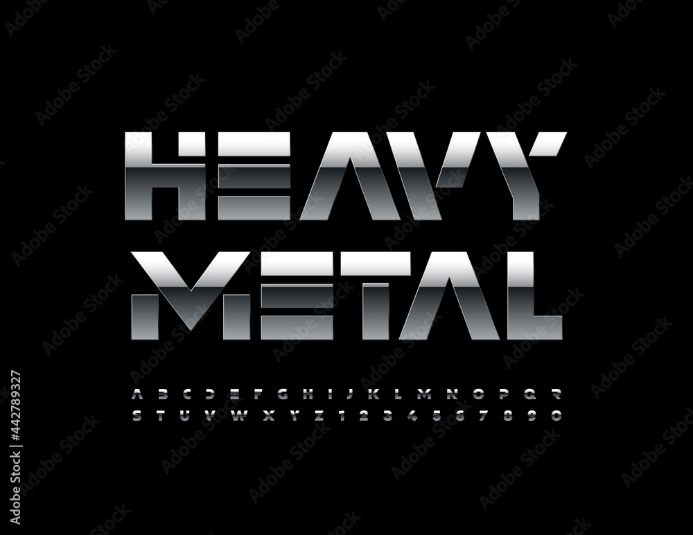 Heavy Metal Alphabet