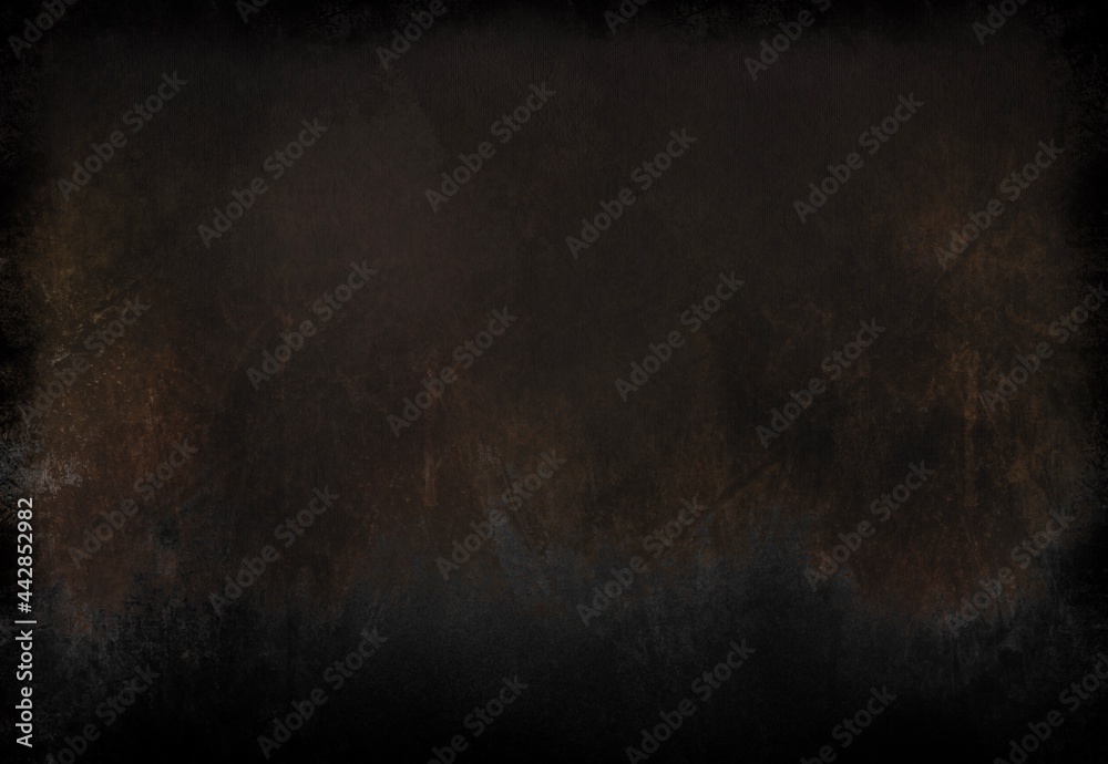Dark rusty metal wall texture background asset. Stock Illustration ...