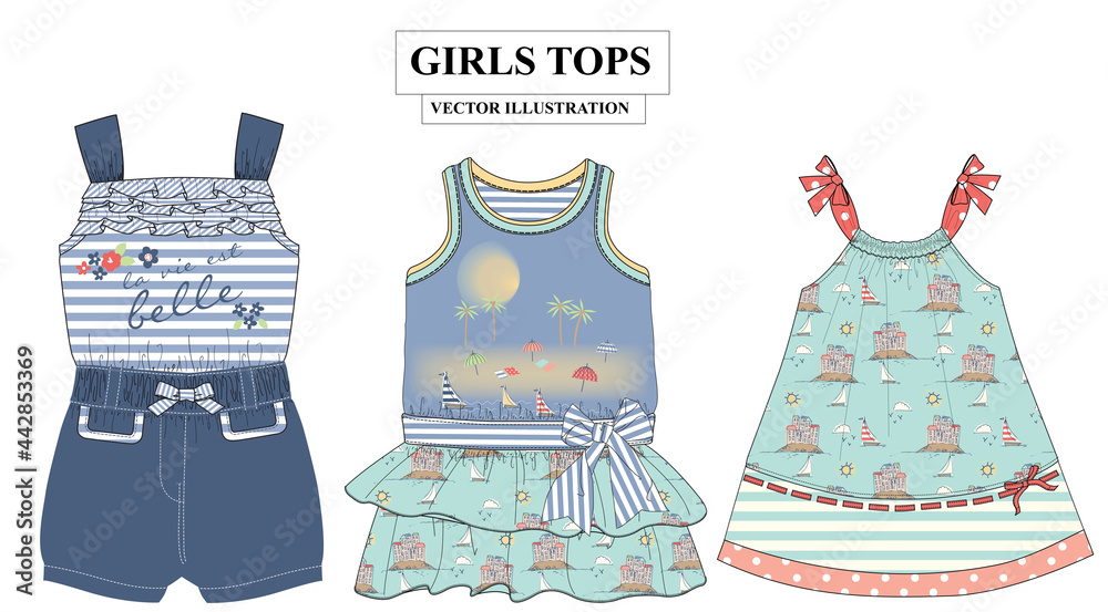 best selling, girls tops sketch , girls tops, fashion sketch, top ...
