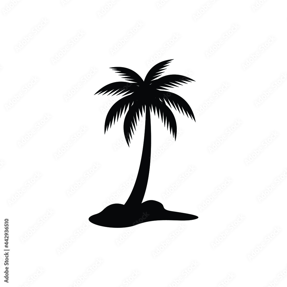 Coconut Tree Template