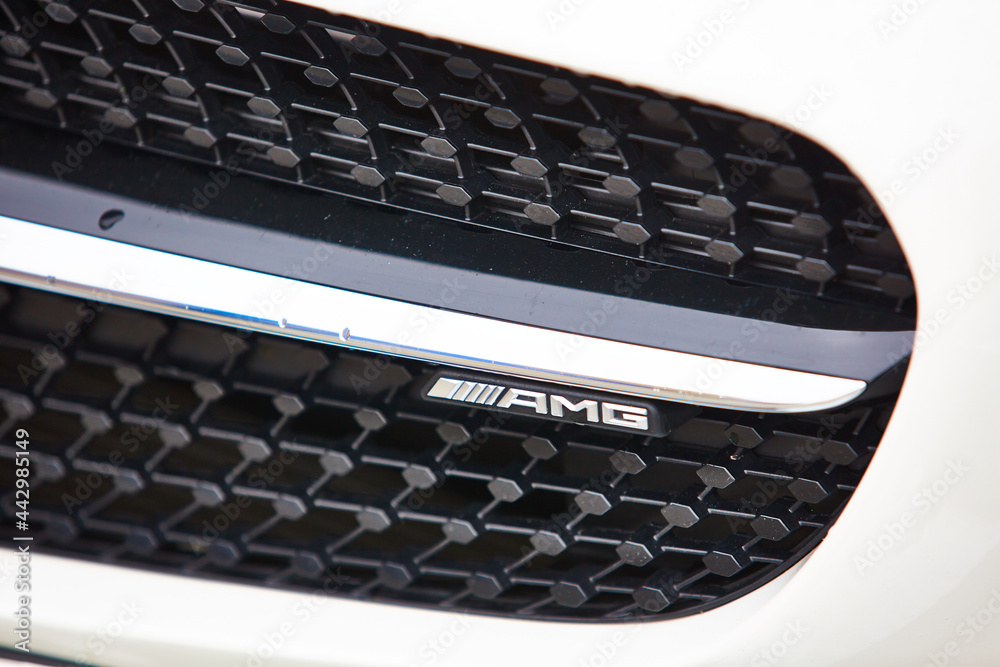 Kiev, Ukraine - OCTOBER 4, 2016: Mercedes Benz star experience. The ...