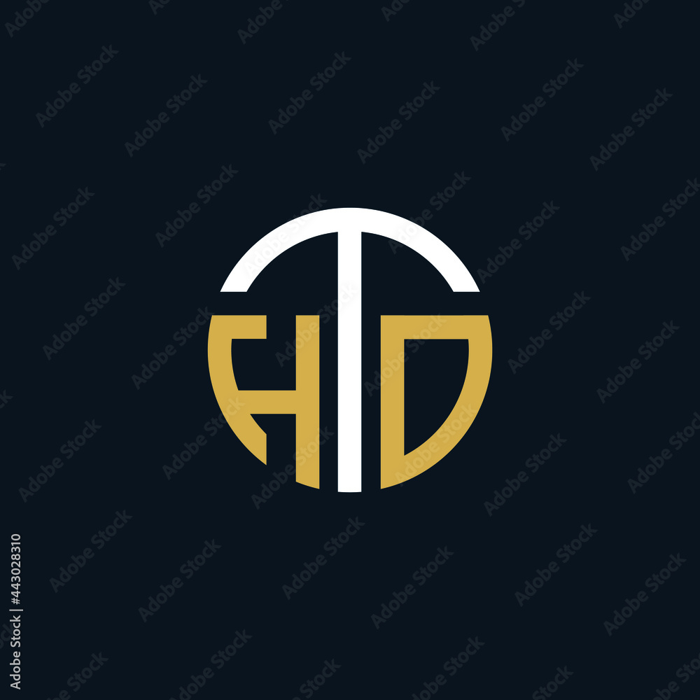 HTO logo, HTO icon, HTO vector, HTO monogram, HTO letter, HTO ...