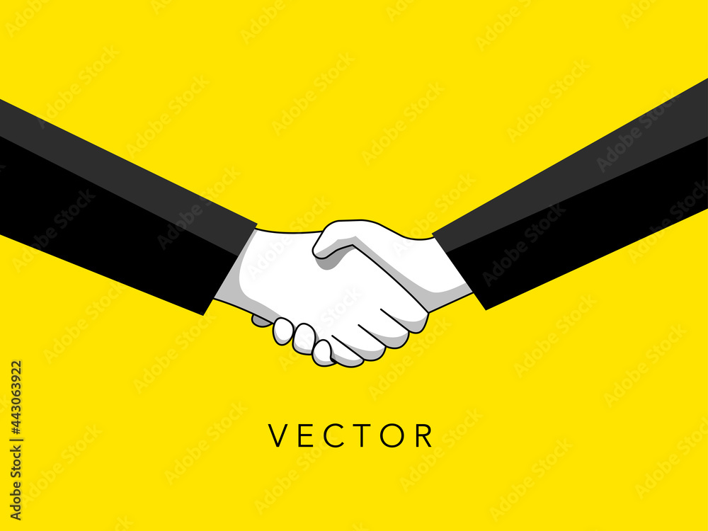 handshake format Stock Vector | Adobe Stock