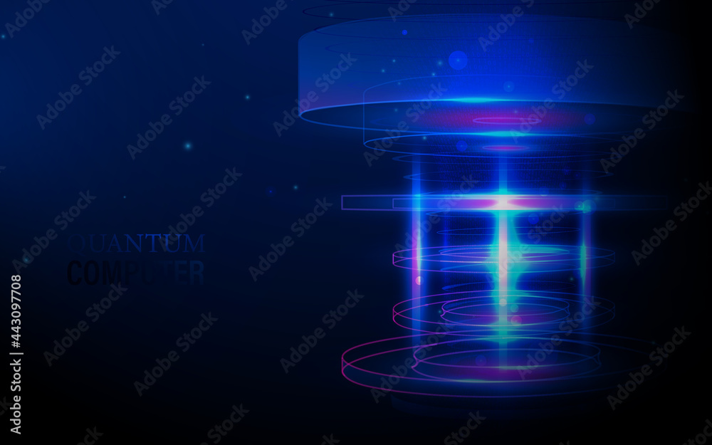 Quantum computer. Big data visualization technologies algorithms ...