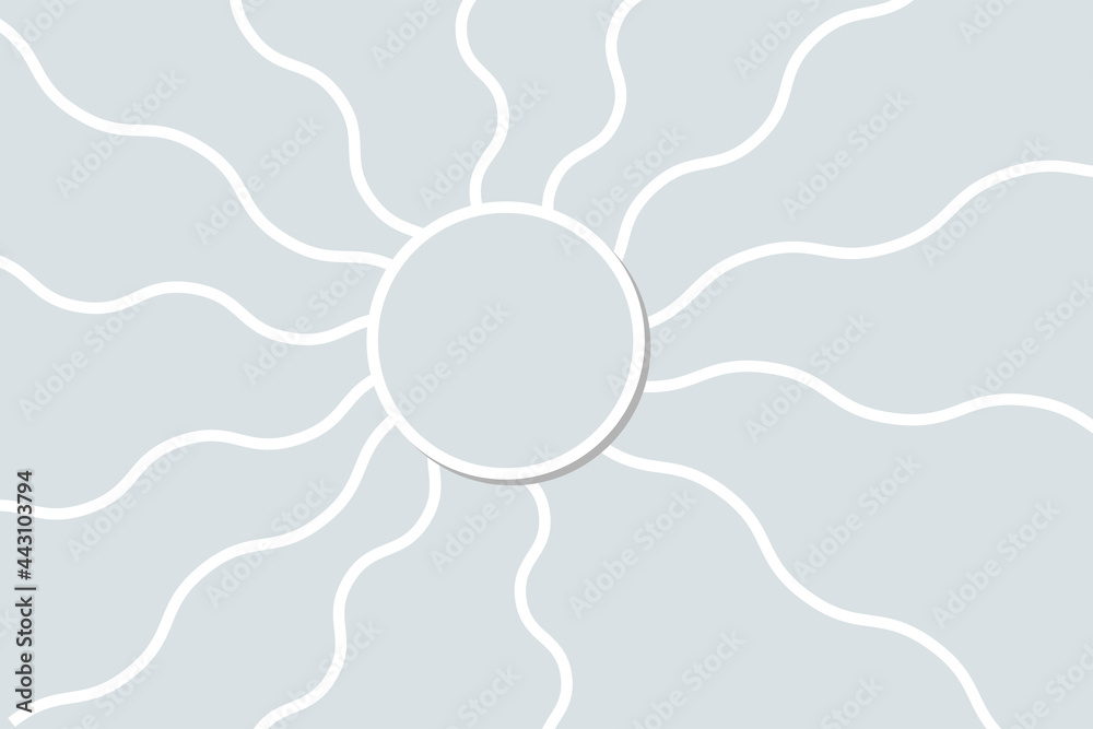 Abstract mood board template for presentation design, collage of ...