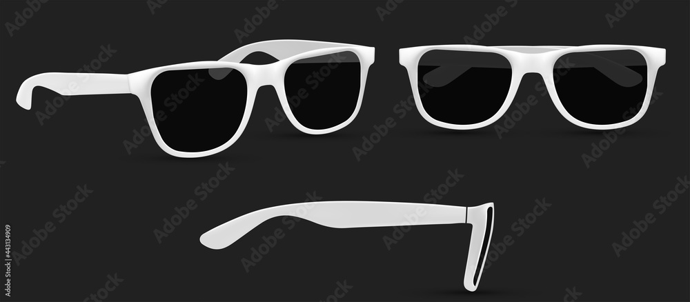 Geek Glasses Vector