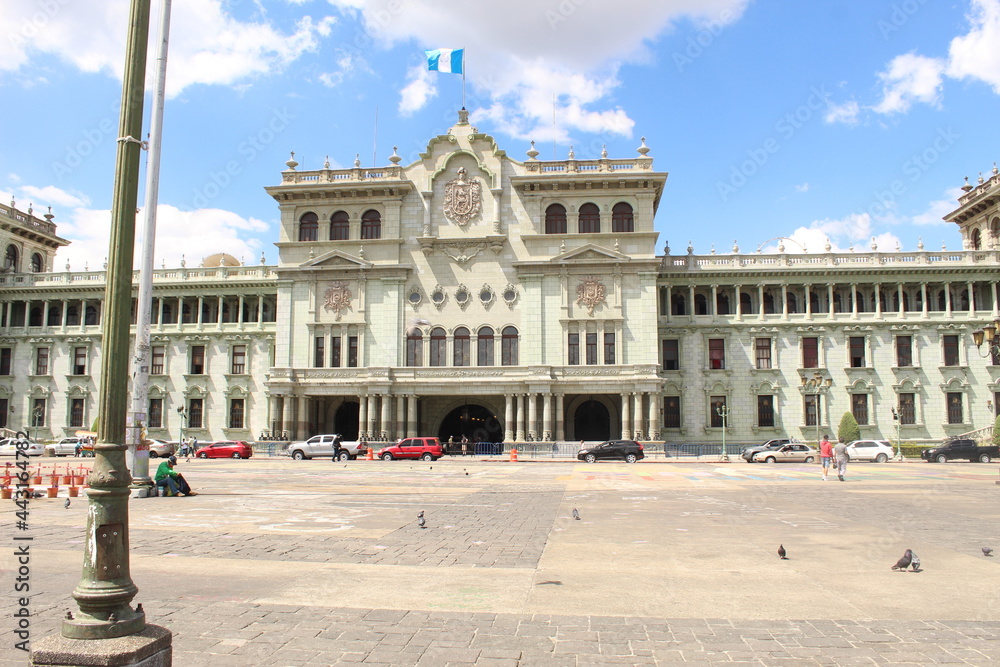 palacio nacional de la cultura ciudad de Guatemala Stock Photo | Adobe ...